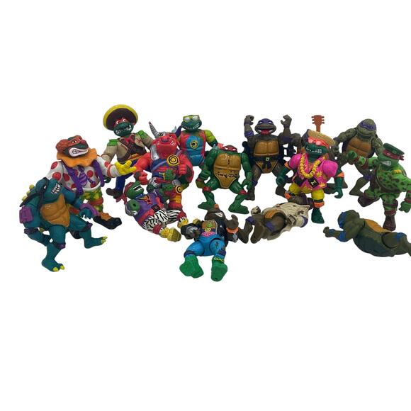 TMNT | Toys | Vintage 9s Tmnt Action Figure Collection Ninja Turtles ...